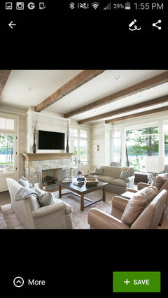 how to white wash cedar walls