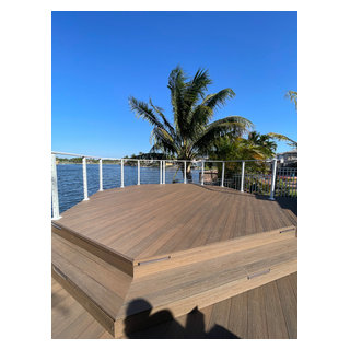 Surfside Backyard Remodel - Beach Style - Deck - Miami - by Miami Pro ...