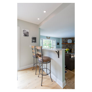 Eat-In Kitchen Counter - Transitional - Kitchen - New York - by ...