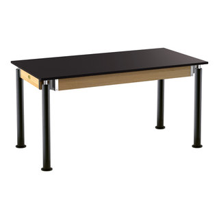 NPS Signature Science Lab Table, Black, Phenolic Top, 30x60x27-42 ...