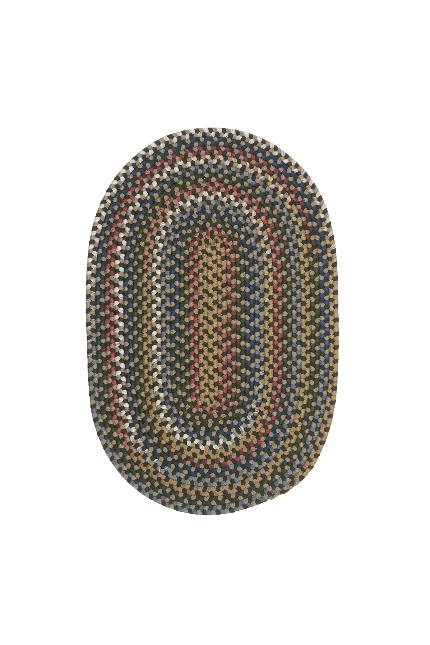 Colonial Mills Wayland Oval Braided Rug, 6X9 - Contemporary - Area Rugs ...