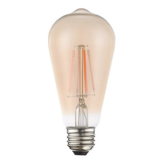 Livex Lighting - 960421X60 - LED Bulbs - Case of 60 Bulbs - Amber Glass ...