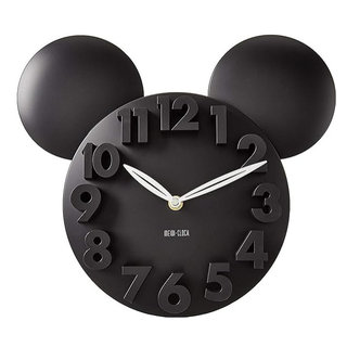 Modern Design Mickey Mouse Big Digit 3D Wall Clock Home Decor ...