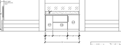 Bar height sink?