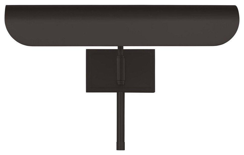 Hull Two Light Picture Light in Aged Iron - Transitional - Display And ...