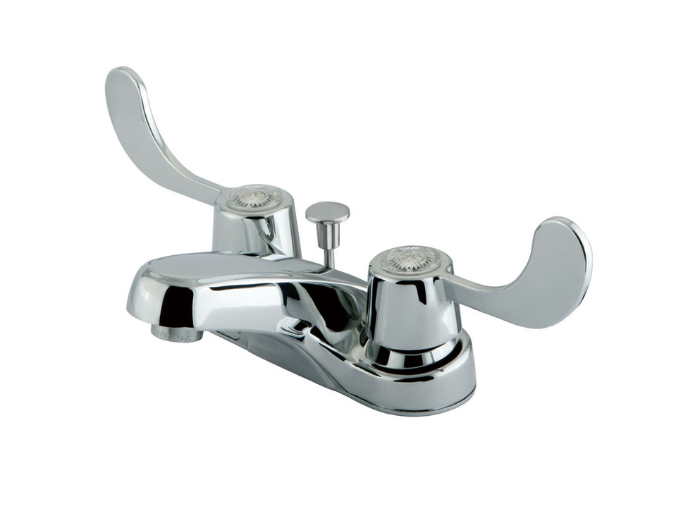 Vista Handle 4" Centerset Lavatory Faucet with Retail Pop-up ...