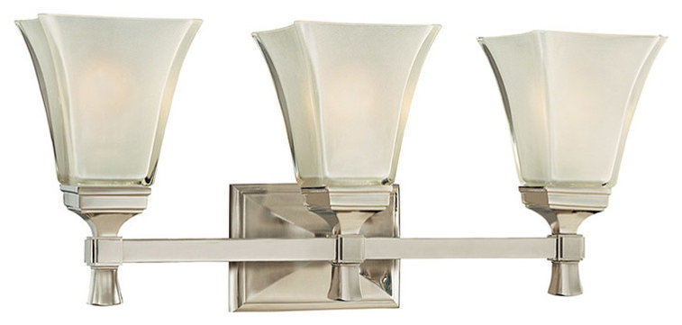 Kirkland 3-Light Bath Bracket - Traditional - Bathroom Vanity Lighting ...