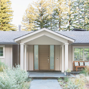 75 Beautiful Mid-Sized Modern Exterior Home Pictures & Ideas | Houzz