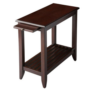 Irvine Antique Brass Side Table By Butler - Transitional - Side Tables ...