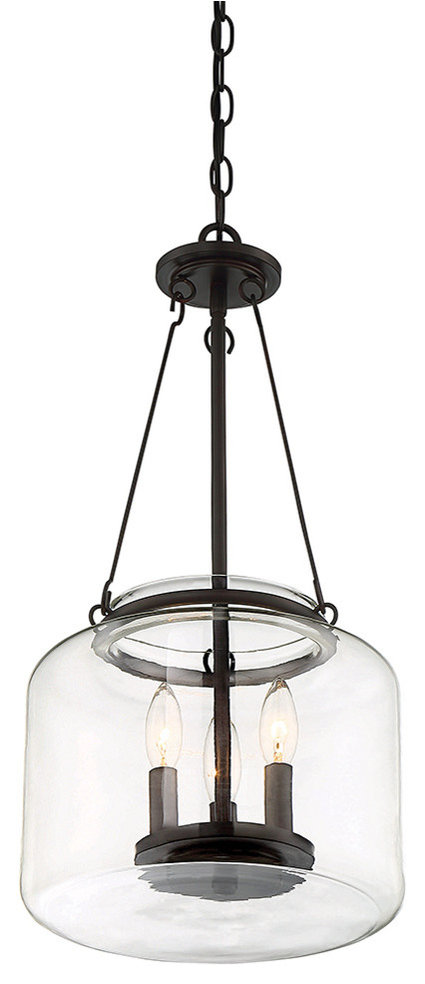 Akron 3-Light Pendant - Transitional - Pendant Lighting - by Better ...