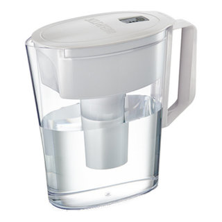 Brita SOHO White 5 Cup Water Pitcher, 11.1 x 9.5 x 4.6, White ...