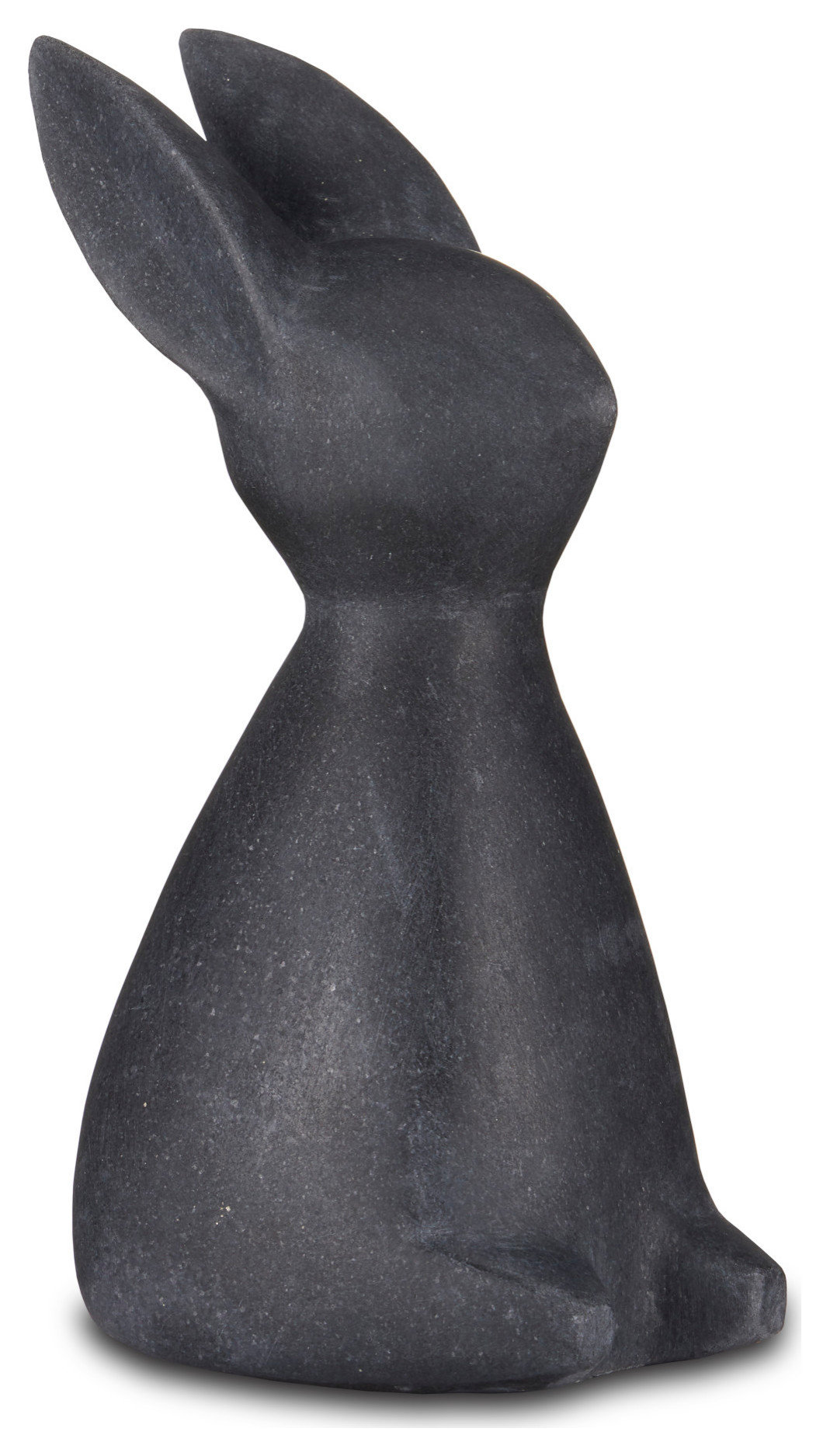 Black Marble Rabbit - Farmhouse - Decorative Objects And Figurines - by ...
