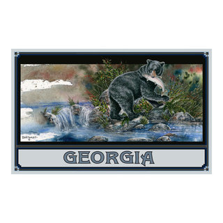 Dave Bartholet Georgia Art Print, 30"x45" - Contemporary - Fine Art ...