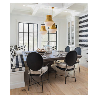 Chic Abode - Transitional - Dining Room - Phoenix - by Story | Houzz