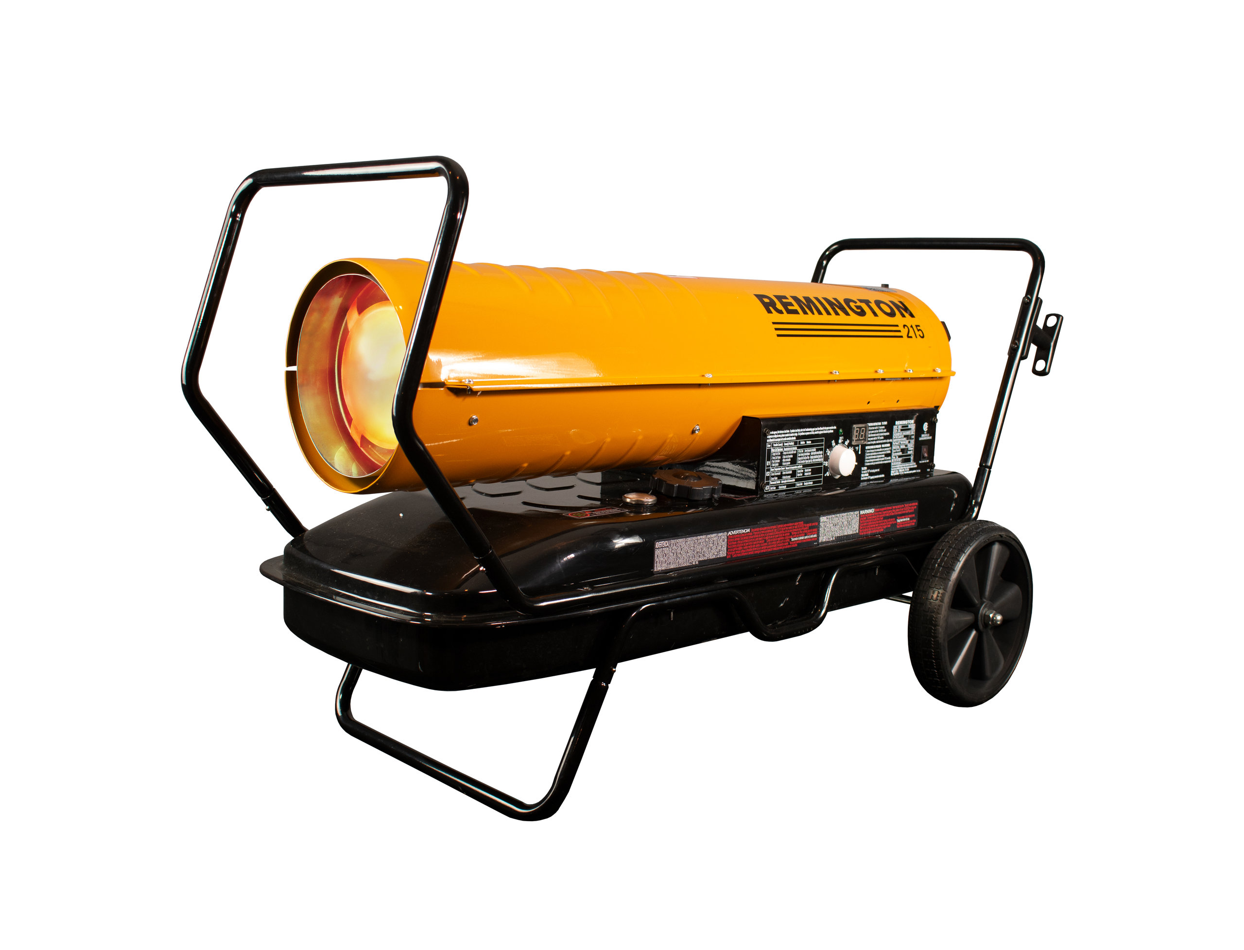 Remington 215,000 BTU Kerosene/Diesel Forced Air Heater With Thermostat - Industrial - Space ...