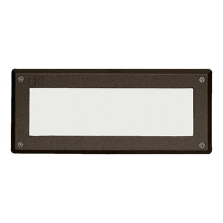 Textured Architectural Bronze Deck LED 2W Brick Light Lndscp ...