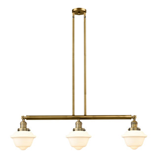 Innovations Lighting 213-Bb-S-G531-Led 3 Light Dimmable Led 40" Island ...