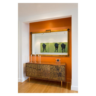 70s House Renovation - Contemporary - Entry - DC Metro - by Meditch ...
