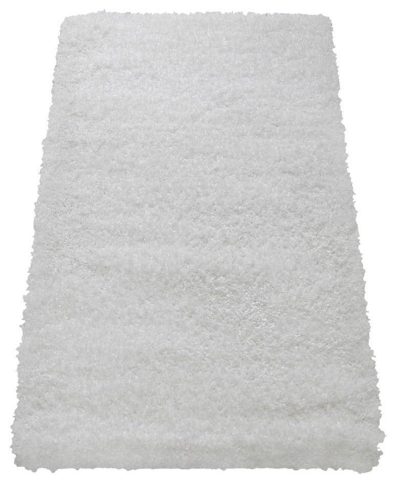 Extra Dense White Shag Rug - Contemporary - Area Rugs - by cozy rugs ...