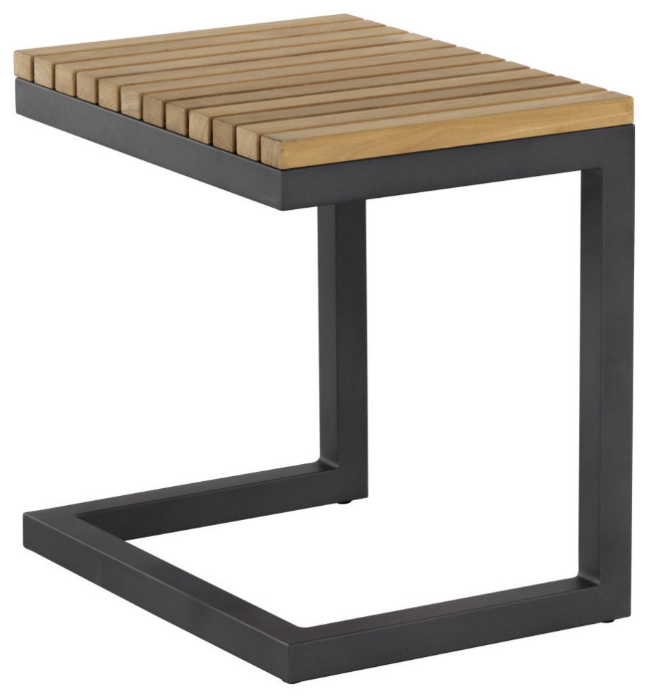 Geneve C-Shaped End Table - Transitional - Side Tables And End Tables ...