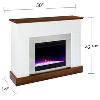 Trandling Color Changing Electric Fireplace - Transitional - Indoor ...