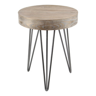 Modern Brown Wooden Accent Table 56982 - Midcentury - Side Tables And ...