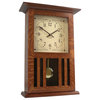 Amish Craftsman Mission Wall Clock - Craftsman - Wall Clocks - by ...