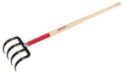 Razor-Back Potato Hook, 7" Head, 54" Wood Handle - Traditional ...