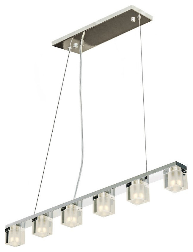 ET2 Lighting Serpentine 1 Light LED Pendant, Black, E30662-BK - Modern ...