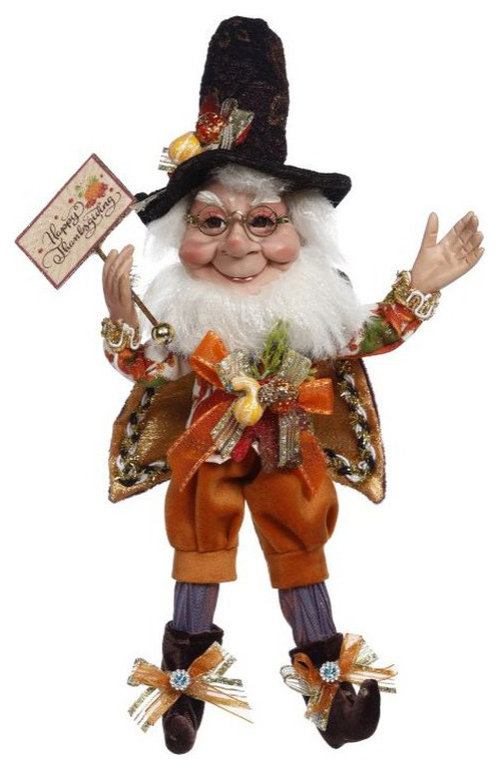 Mark Roberts 2021 Give Thanks Elf Figurine 10.5", Small - Contemporary ...