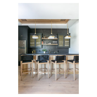 Elevated Modern Farmhouse - Farmhouse - Home Bar - Los Angeles - by ...