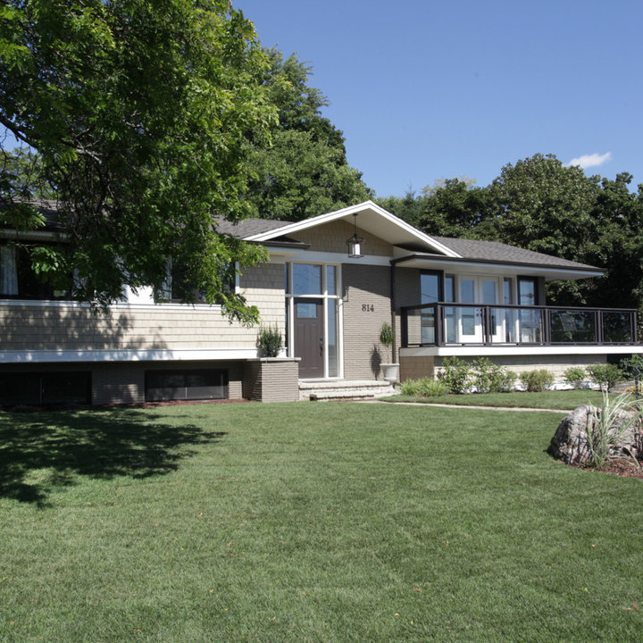 75 Split-Level Brick Exterior Home Ideas You'll Love - December, 2025 ...