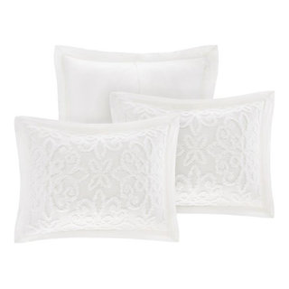 5 Piece Tufted Cotton Chenille Daybed Set - Contemporary - Bed ...