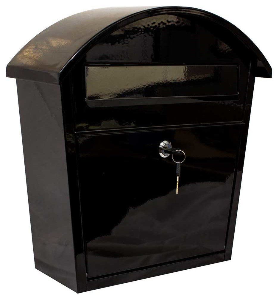 Ridgeline Locking Mailbox - Transitional - Mailboxes - by Qualarc | Houzz