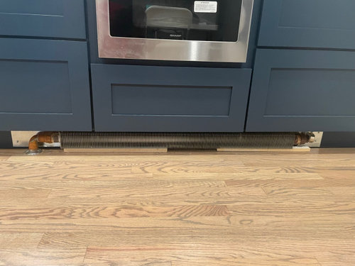 Steam heat in Kitchen with no wall space