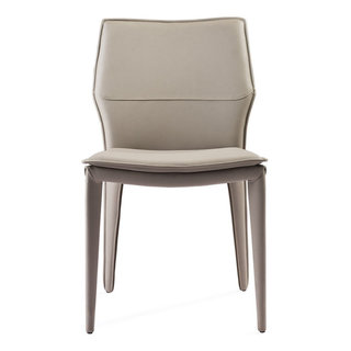 Miranda Dining Chair, Light Gray - Contemporary - Dining Chairs - by ...