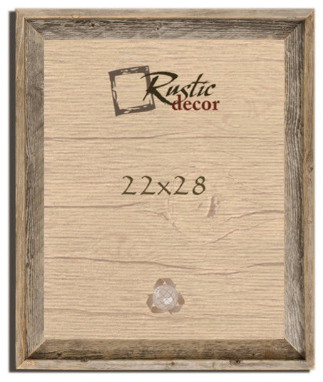 Hunter Signature Reclaimed Rustic Barn Wood Wall Photo Frame, 22"x28 ...