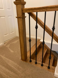 Any thoughts on using wood-like tile on stairs and the second floor?