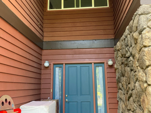Change color of cedar siding?