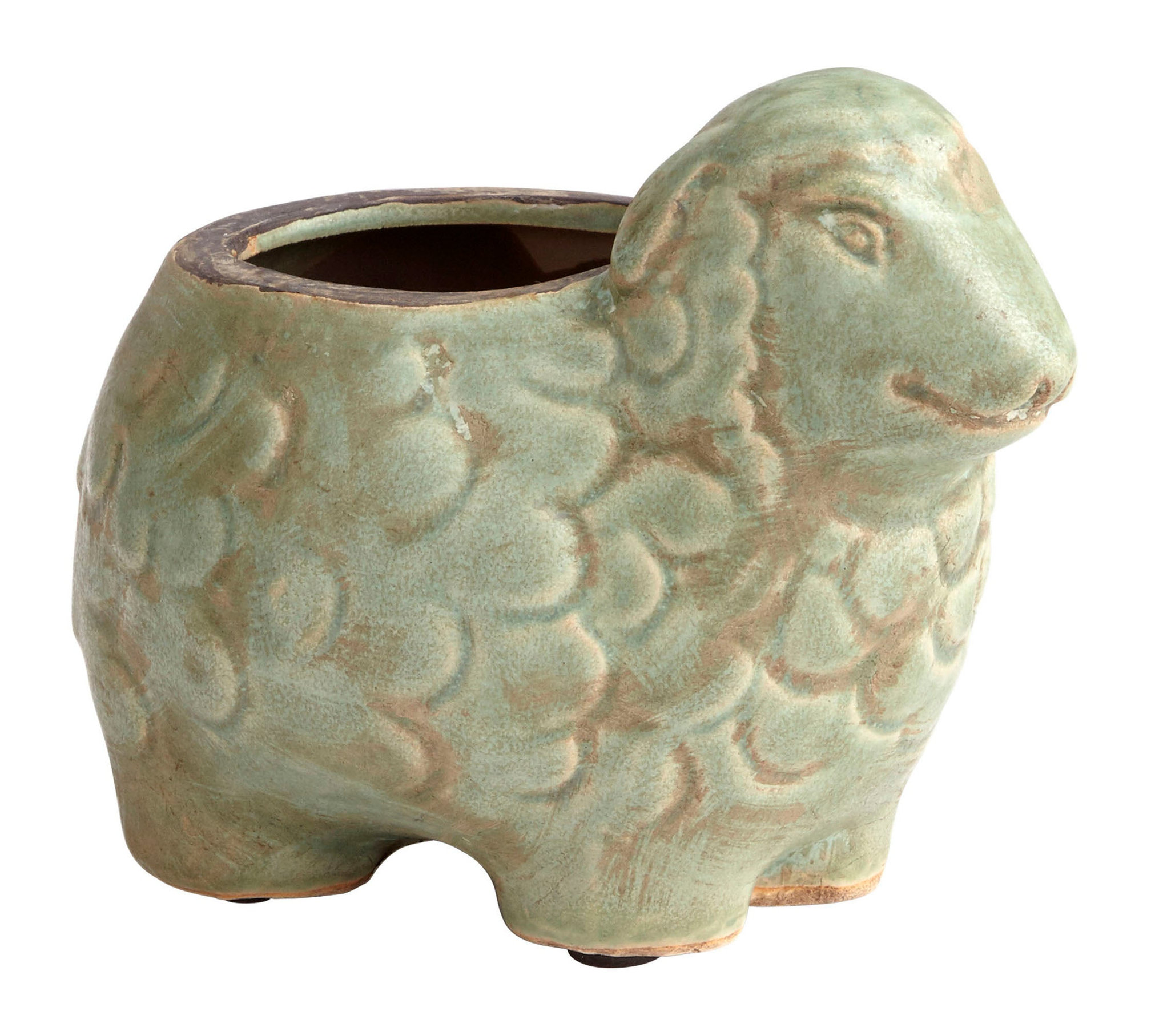 Lala Lamb Planter - Farmhouse - Indoor Pots And Planters - by Hudson ...