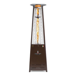 Lava Heat LP LAVAlite PRO Triangle Flame Tower Heater- Heritage Bronze ...