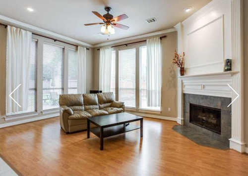 Setting up this living room