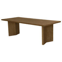 Fraser Rectangular Dining Table, Brown - Farmhouse - Dining Tables - by ...