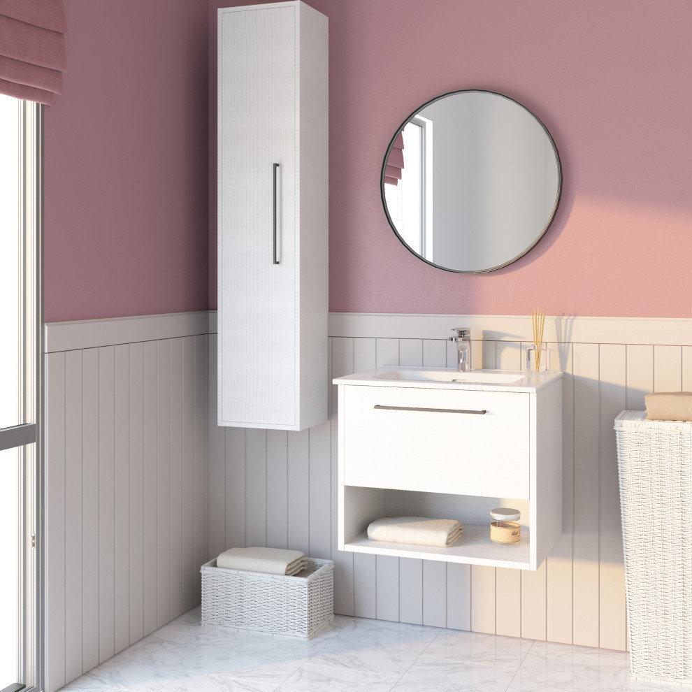 Soho Bathroom Vanity And Sink, 24" - Contemporary - Bathroom Vanities ...
