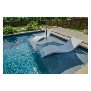 Selah Pool Builds ARR1901 - Modern - Pool - Dallas - by Selah Pools ...