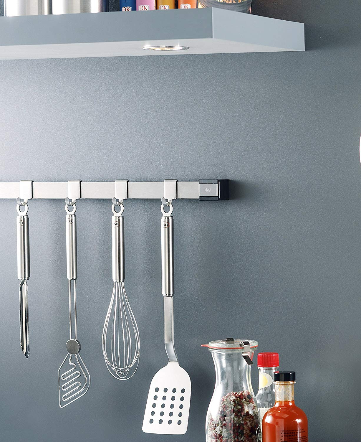 Rosle Stainless Steel Open Kitchen Collection Hook, Set of 2 ...