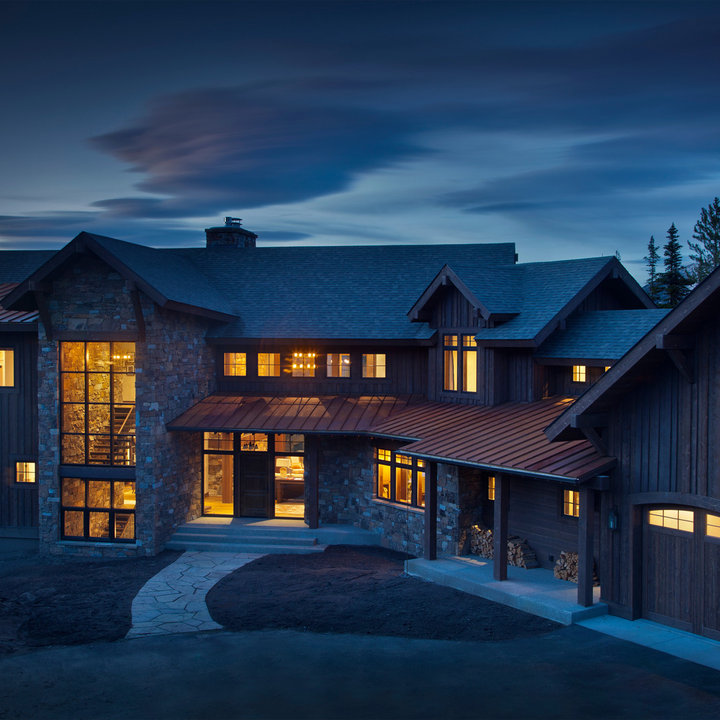 75 Rustic Board and Batten Exterior Home Ideas You'll Love - December ...