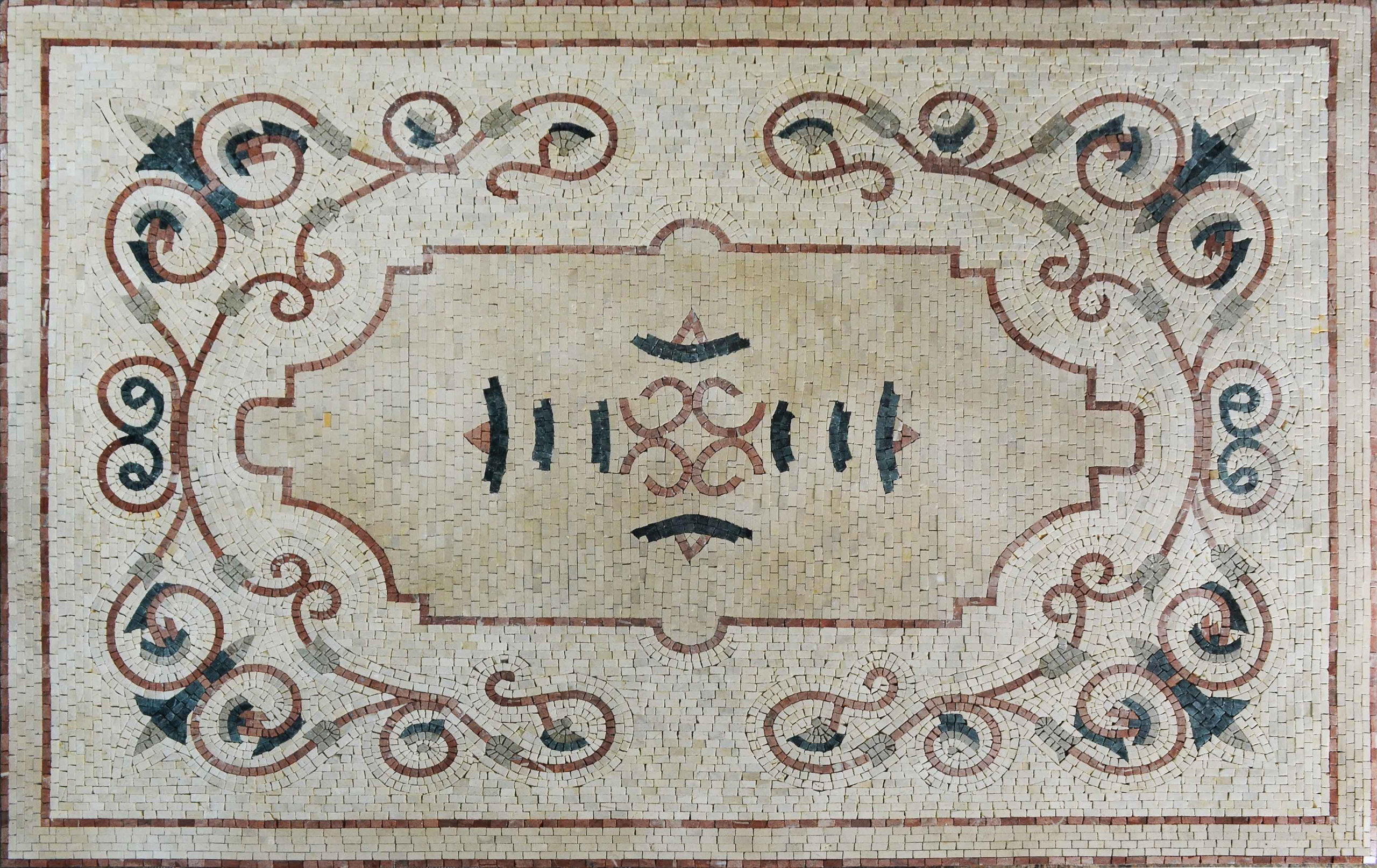 Mosaic Patterns, 71" x 47" - Contemporary - Tile Murals - by Mozaico ...