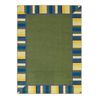 Kid Essentials, Infants & Toddlers Clean Green Rug, 3'10" x 5'4 ...
