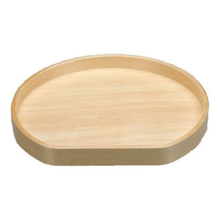 20" Wood D-Shape Lazy Susan Shelf Only Maple Rev-A-Shelf LD-4NW-201-20 ...